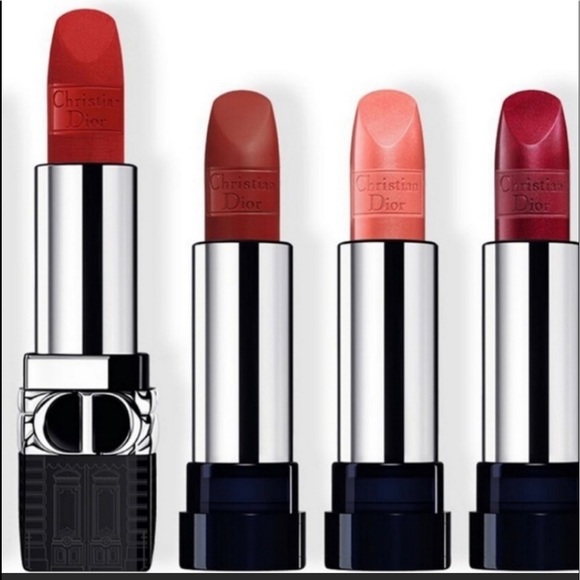 Dior | Makeup | Rouge Dior Lipstick Set With 3 Refills Plus Mini Dior ...